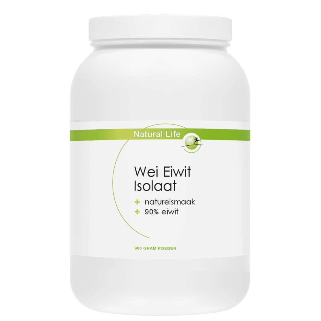 Wei eiwit isolaat natural - Natural Life | Praktijk Orthomoleculaire ...